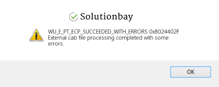How to fix Windows update error 0x8024402F (WU_E_PT_ECP_SUCCEEDED_WITH ...